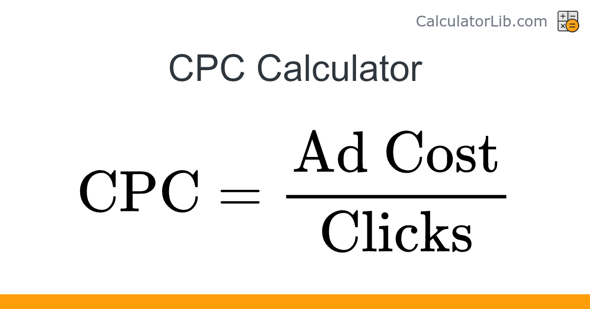 CPC Calculator - Online Calculator