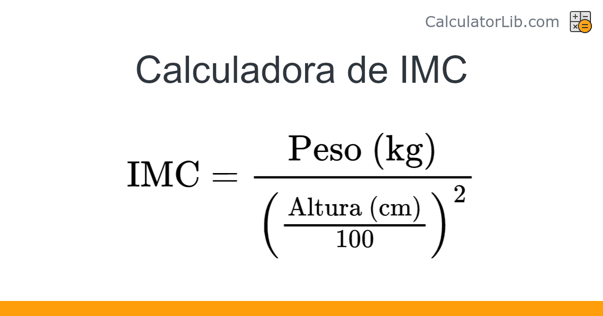 Calculadora de IMC: Índice de Masa Corporal en Línea Gratis ...