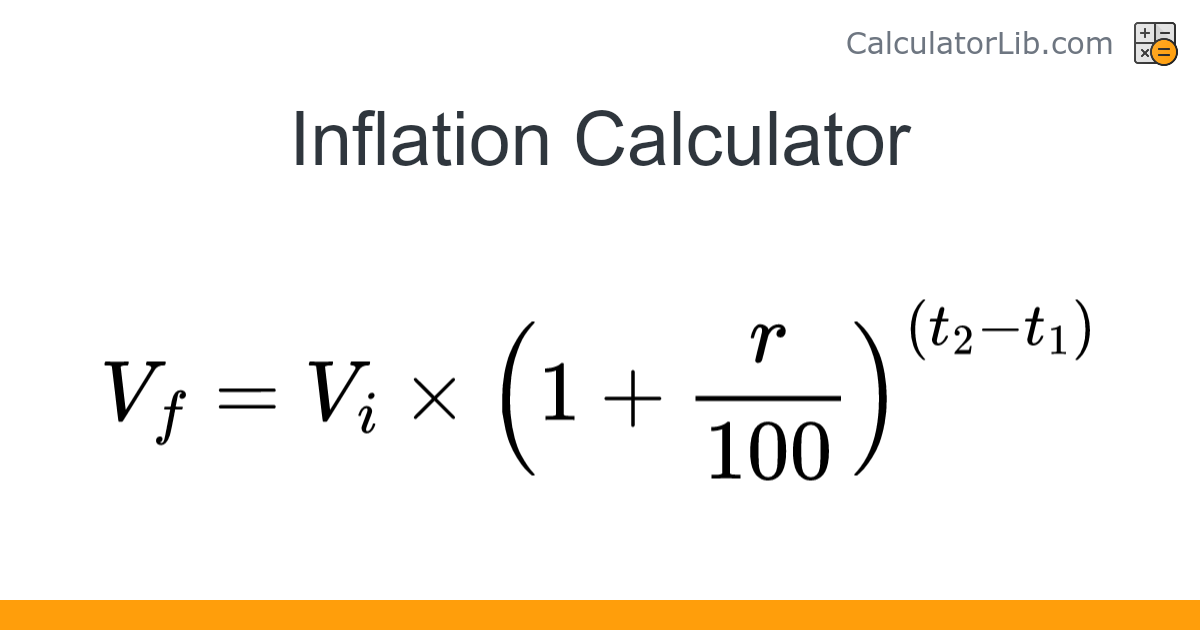 Inflation Calculator – Calculate Value Change Over Time - Online Calculator